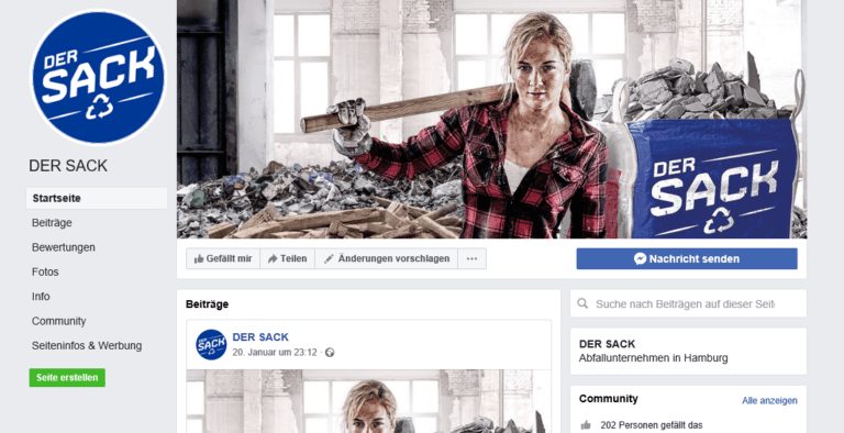 DER SACK - jetzt auch auf Facebook! - Otto Dörner